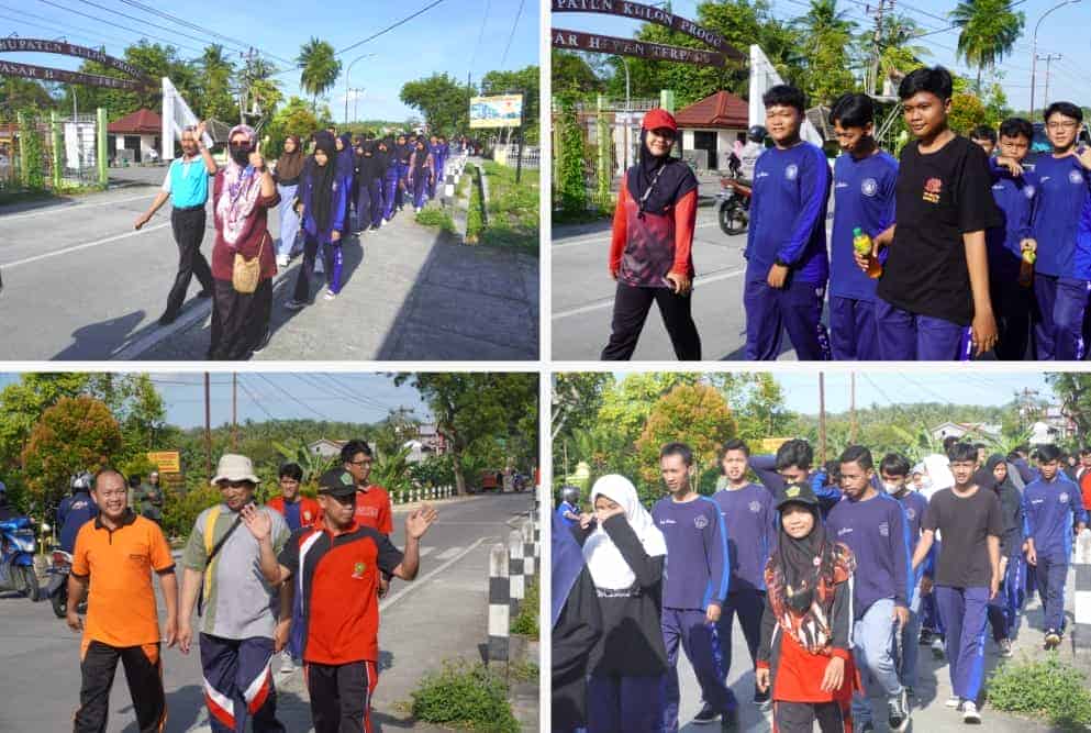 Semarak HUT Ke-45, MAN 1 Kulon Progo Gelar Jalan Sehat | Kementerian ...